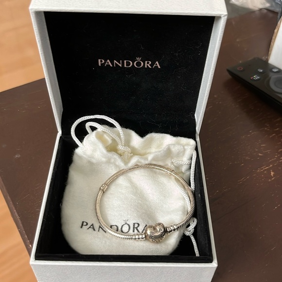 Pandora | Jewelry | Pandora Bracelet With Bag Gift Box | Poshmark